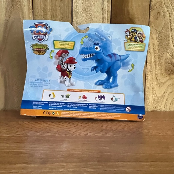 Paw Patrol | Toys | Paw Patrol Dino Rescue Marshall And Dinosaur Action ...